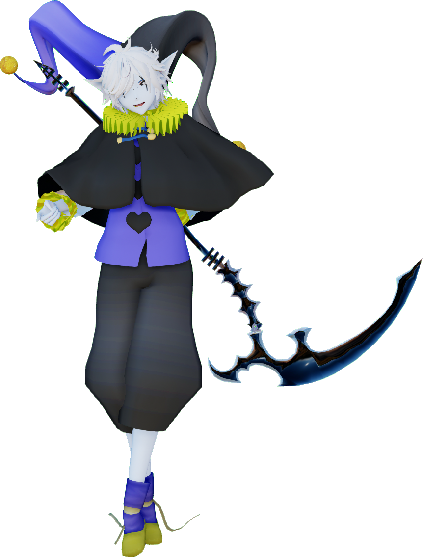 [MMDxDR]Jevil Model Download (DL OVER) by Moon-Marionette on DeviantArt