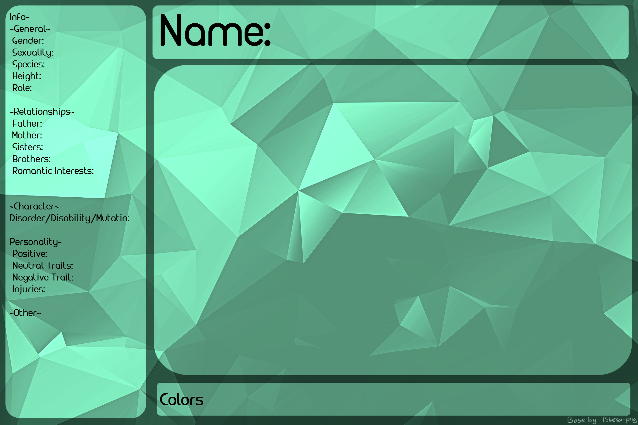 Reference Sheet Base [F2U] by SERVPHIM on DeviantArt