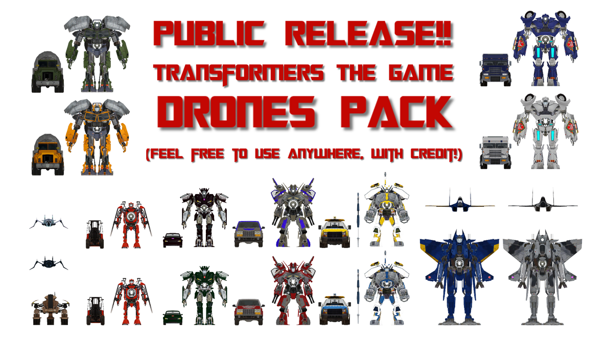 [MMD] Transformers The Game - Drones DL by MarKreations on DeviantArt
