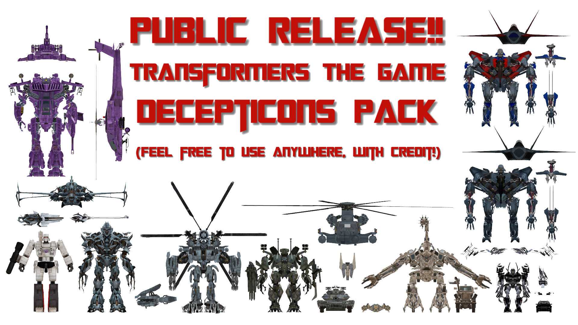 [MMD] Transformers The Game - Decepticons DL by MarKreations on DeviantArt