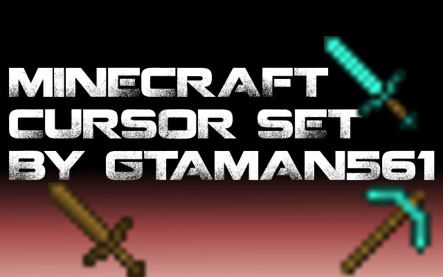 Minecraft Cursor Set [WIP] by GTAMAN561 on DeviantArt