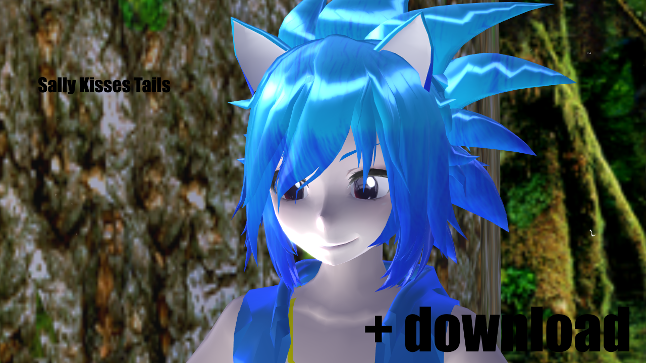 [MMD/Motion]Sally kisses Tails (original+download) by ...