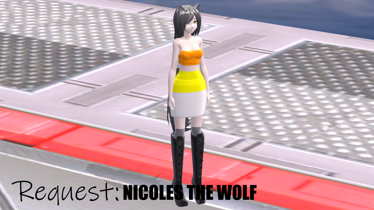 [MMD/Model/Request]Nicoles the Wolf,human+Download by ...