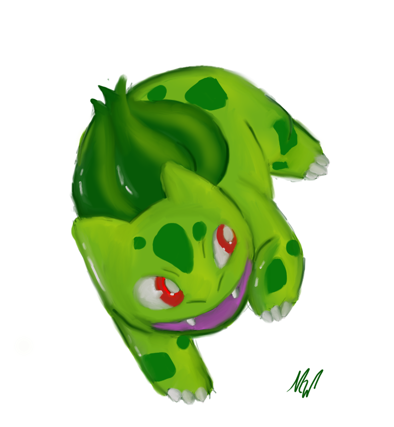 Bulbasaur~ by eerieN00dle on DeviantArt