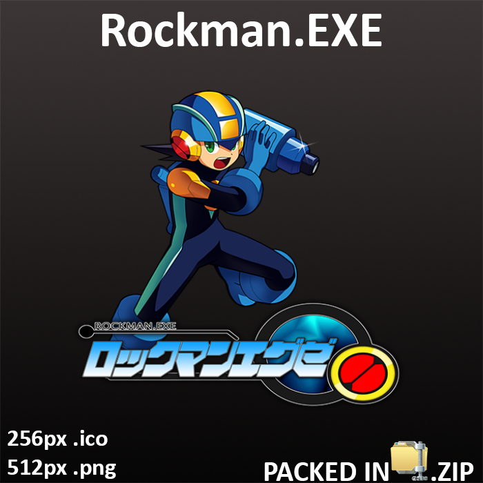 Rocketman.EXE Icon by antoinenguyen on DeviantArt