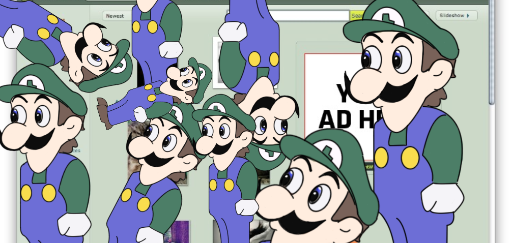 Weegee invades DeviantART by NEWswaggermariobros on DeviantArt