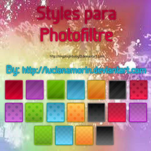 Styles para photofiltre by MyPluginbaby13 on DeviantArt