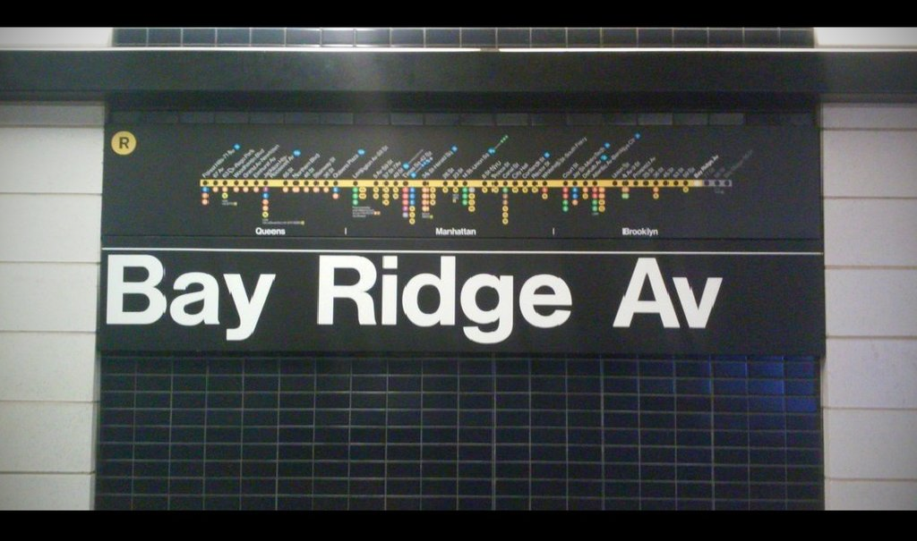 Bay Ridge Avenue Subway Sign by JohnG15 on DeviantArt