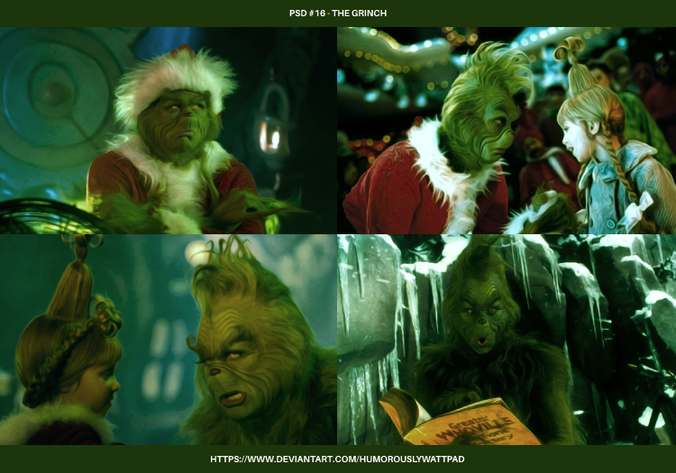 PSD #16 - The Grinch by humorouslywattpad on DeviantArt