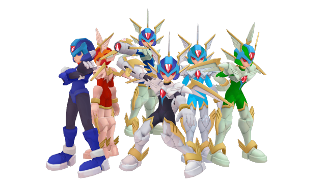Mega Man X DiVE Copy X MMD (Updateted) +DL by TMHZ on DeviantArt