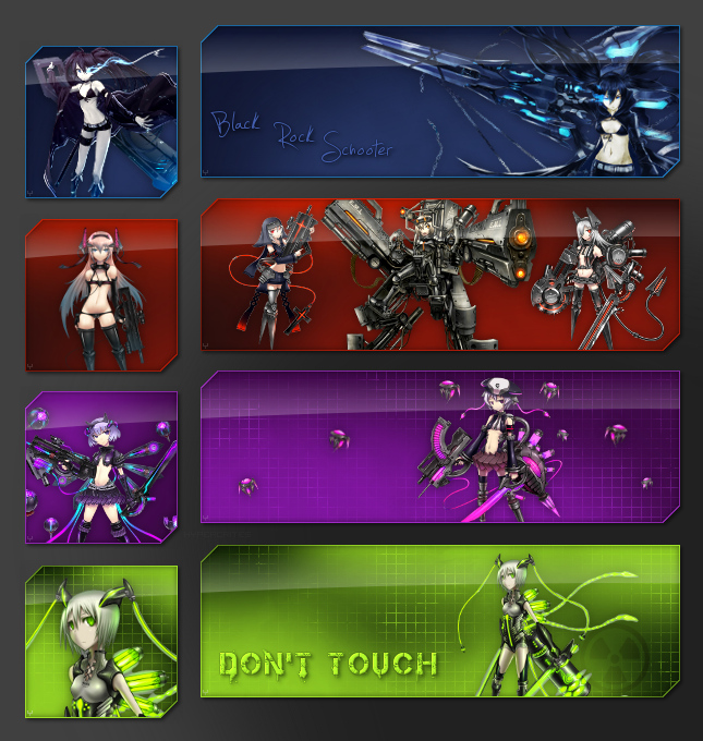 Anime Avatars Signatures Giveaways Pack1 by hypercrites on DeviantArt