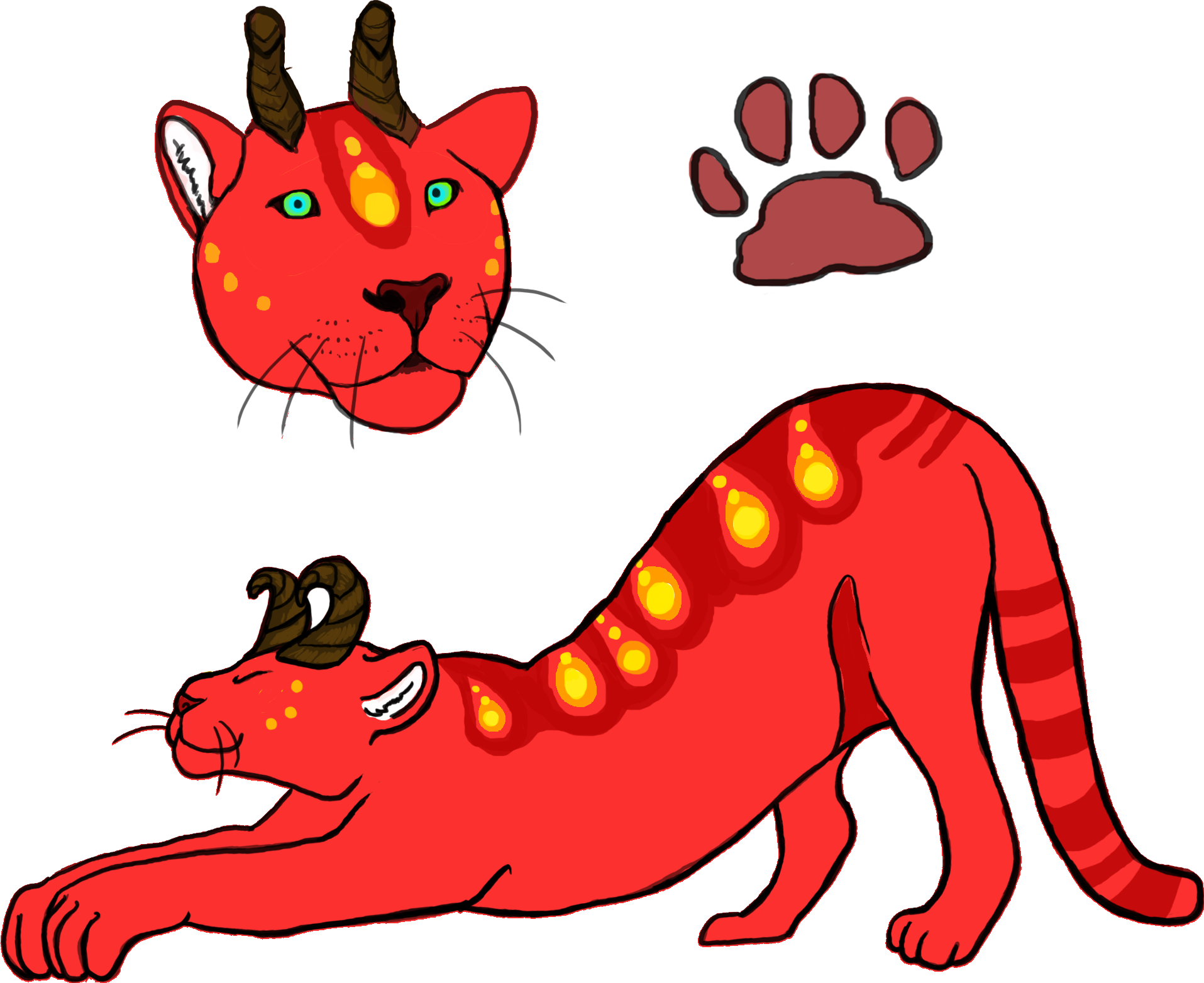 Red Lioness ~jahpans by Ra66itWUT on DeviantArt