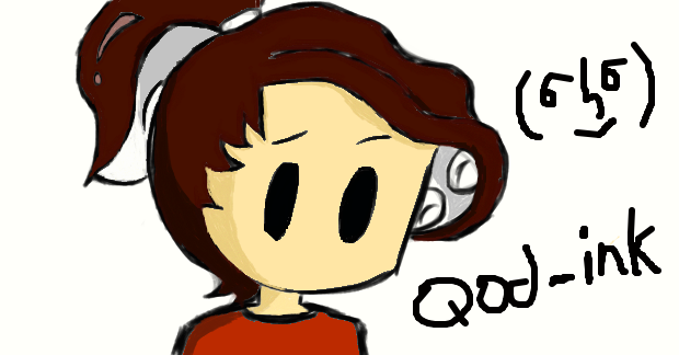:GIFT: Qodi - ink by WishingJirachi on DeviantArt