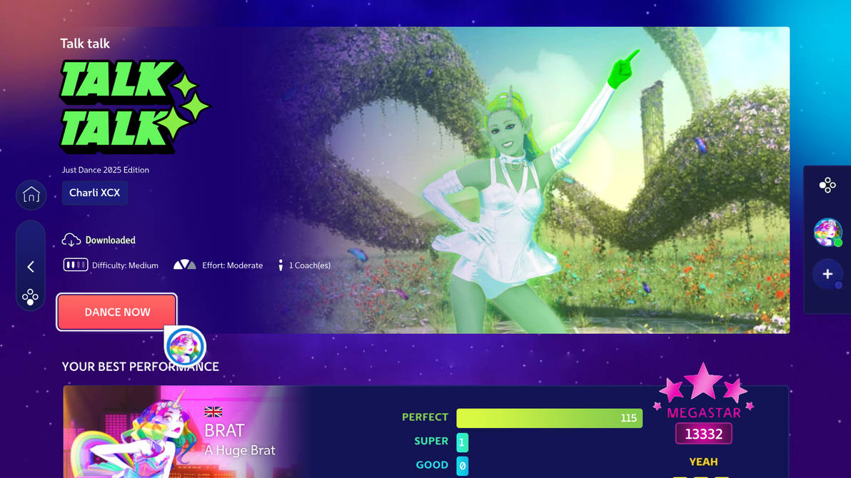 Just Dance 2025 Song Info Screen Template by bratsome on DeviantArt