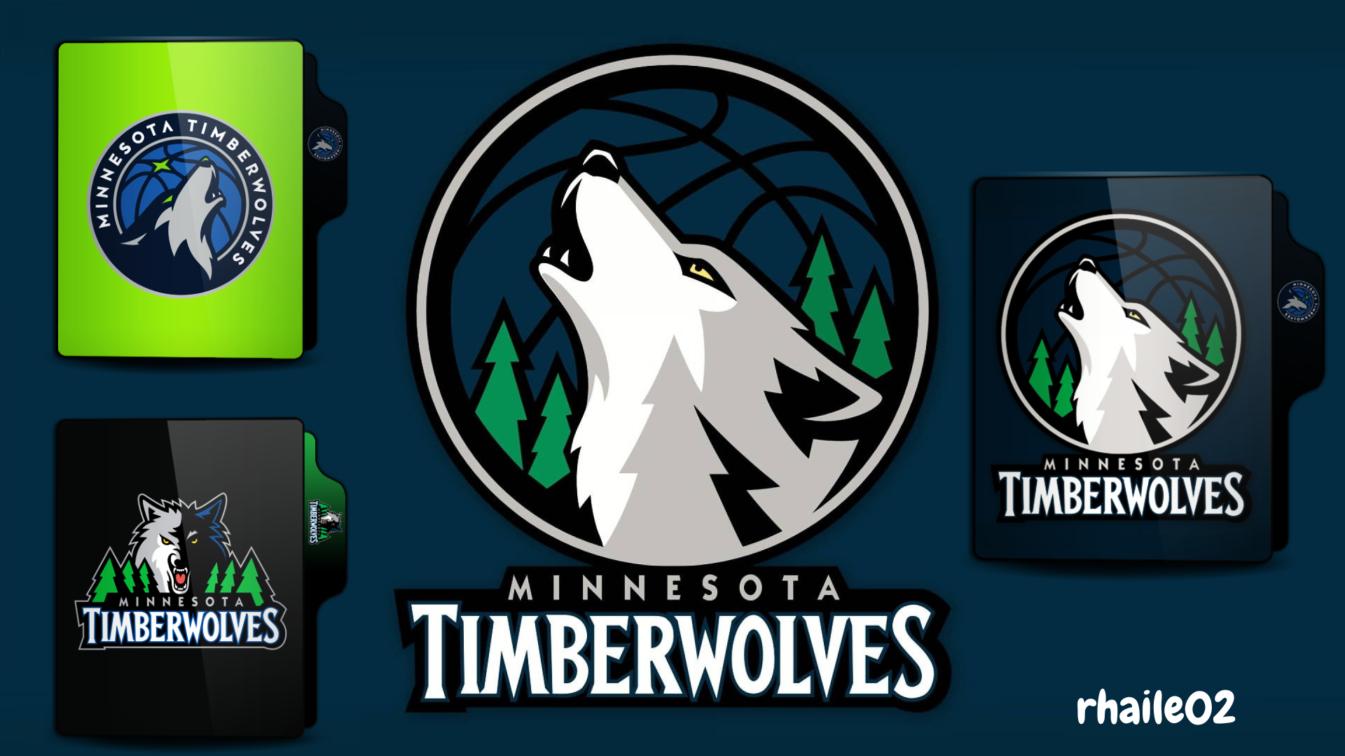 Minnesota Timberwolves Folder Icon by rhaile02 on DeviantArt