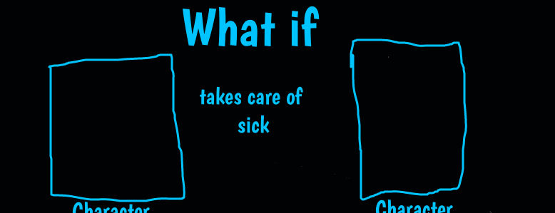 Character takes care of sick character base by Cdixon9 on DeviantArt