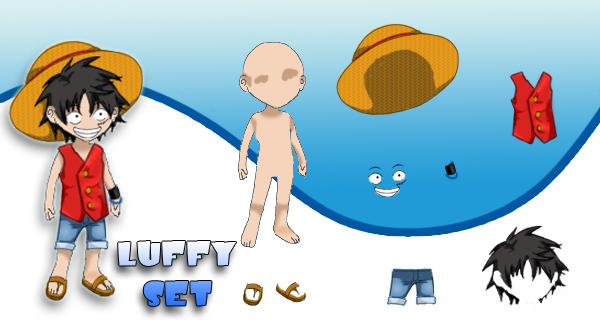 Monkey D.Luffy Design by 0utsid3r on DeviantArt