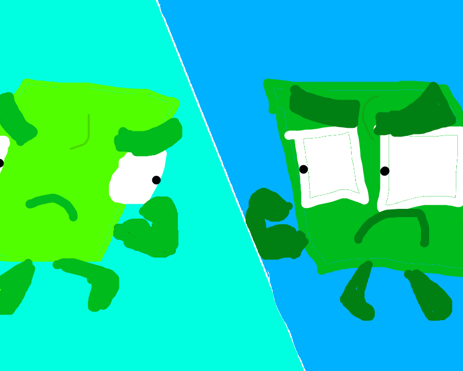 finn vs four by Ngalaba on DeviantArt