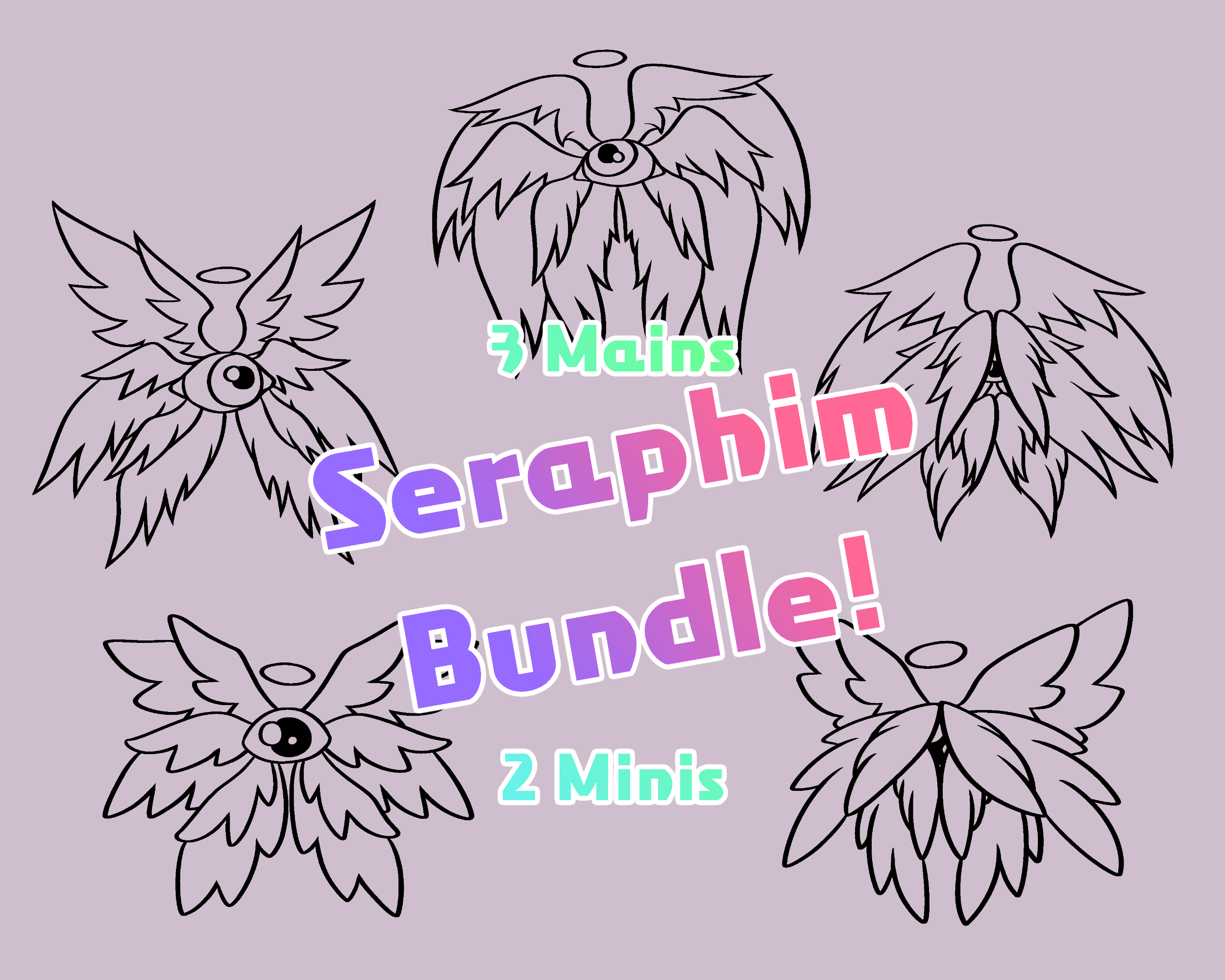 Seraphim Base Bundle! (F2U) by Lumiklyde on DeviantArt