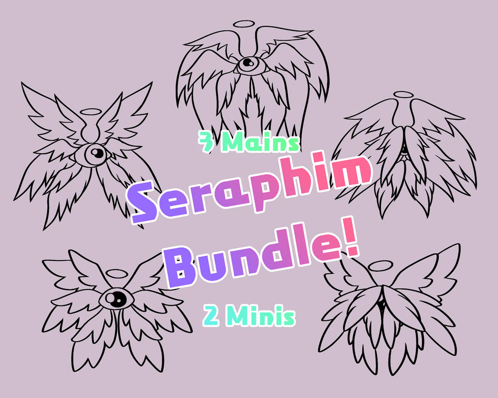 Seraphim Base Bundle! (F2U) by Lumiklyde on DeviantArt