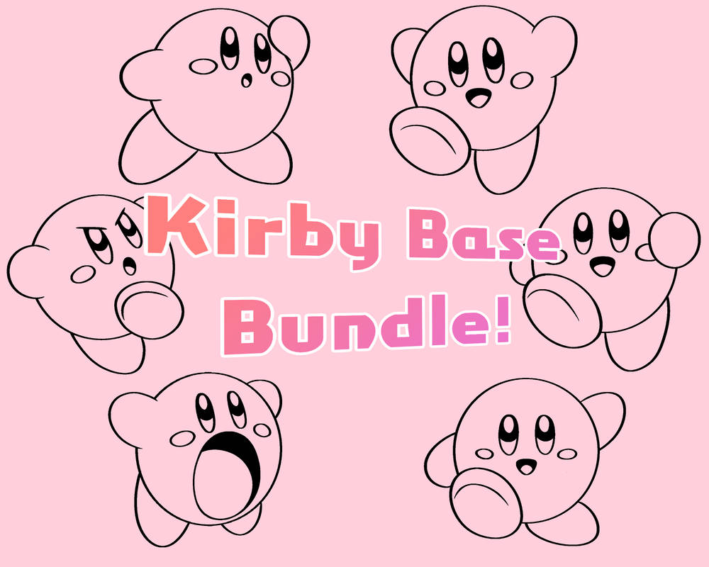 Kirby Base Bundle! (F2U) by Lumiklyde on DeviantArt