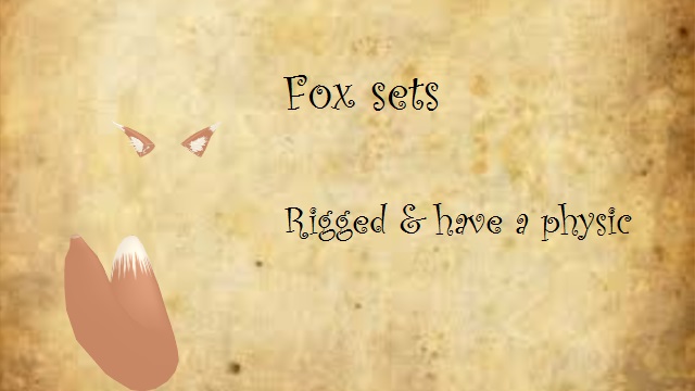 [MMD] fox set by xxShinyMarinexx on DeviantArt