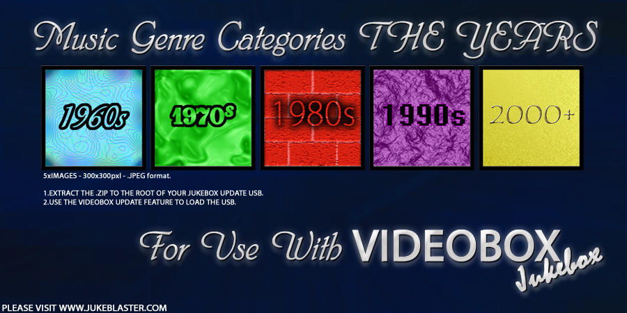 Music Genre Categories - The Years V1.0 by EffECKTz on DeviantArt