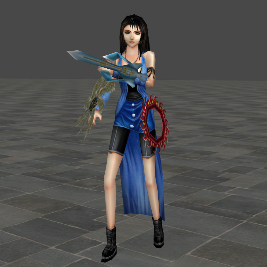 Rinoa HD (FFVIII) by xGunbladeKnightx on DeviantArt