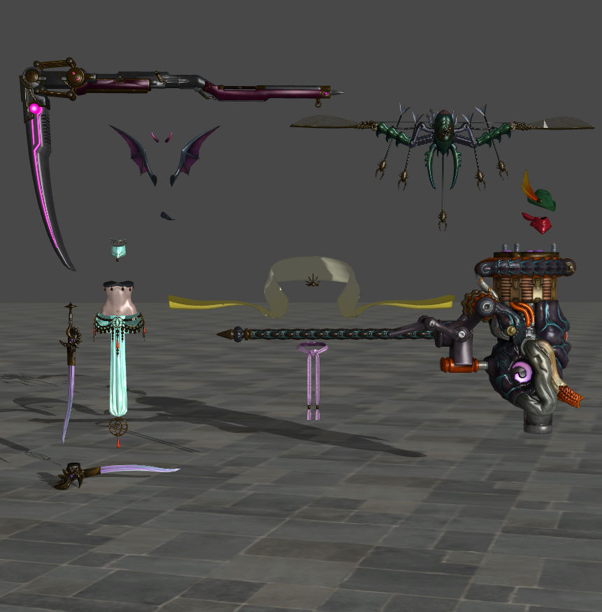 Bayonetta 2 pack by xGunbladeKnightx on DeviantArt