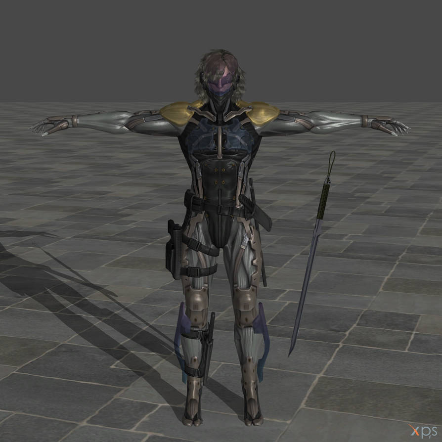 Metal Gear Rising - Raiden (MGS4) (REUPLOAD) by xGunbladeKnightx on ...