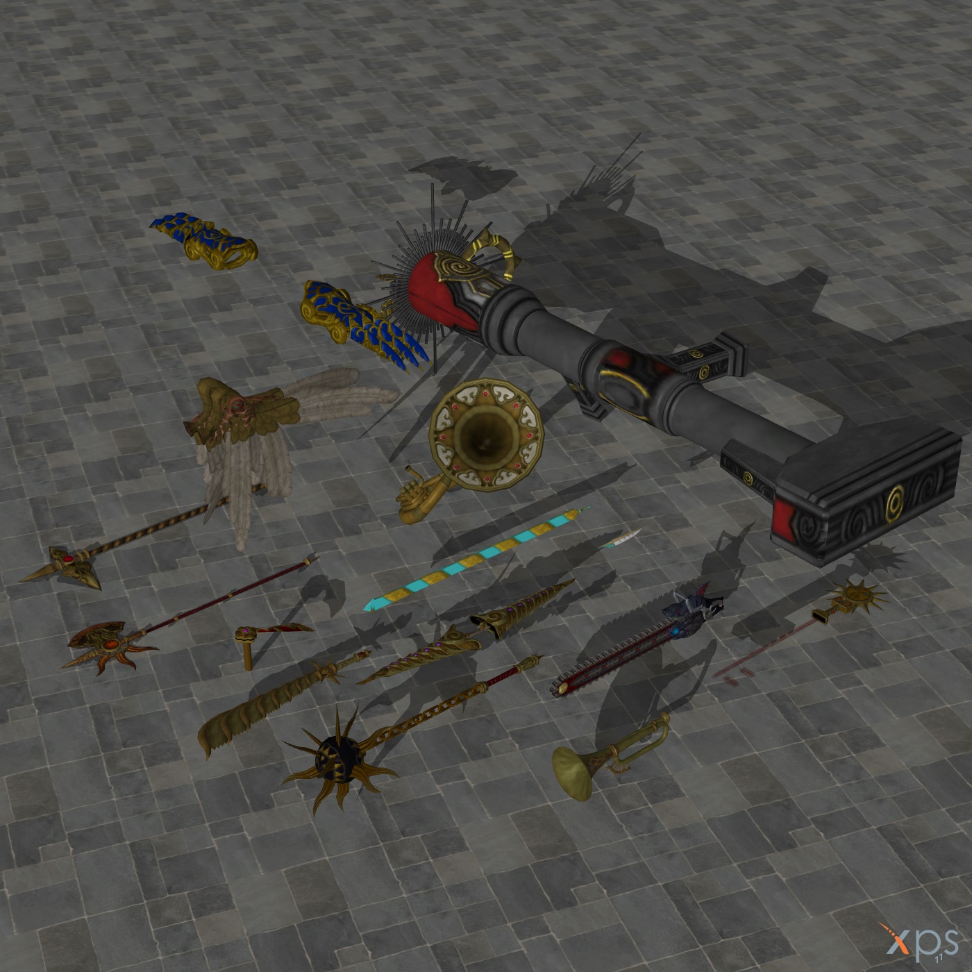 Angel weapons by RyuAensland on DeviantArt