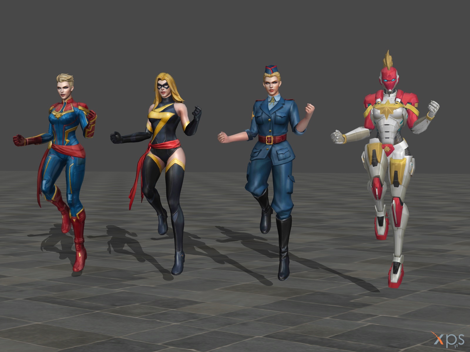 Captain Marvel (MSW) by RyuAensland on DeviantArt