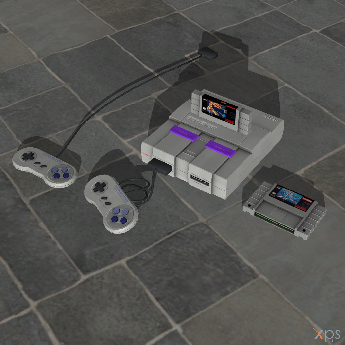 SNES (XNALara) by RyuAensland on DeviantArt