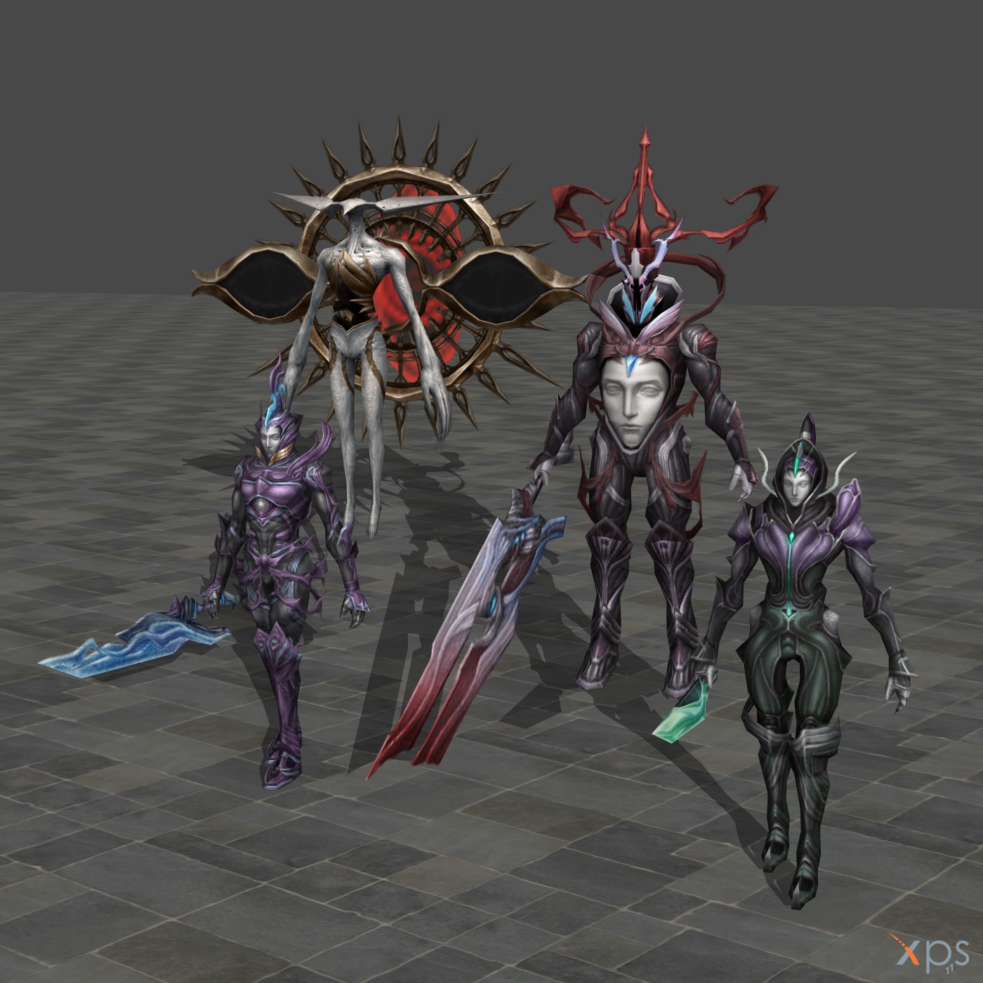 Rushan Reaver pack (FFT0 PSP) by RyuAensland on DeviantArt