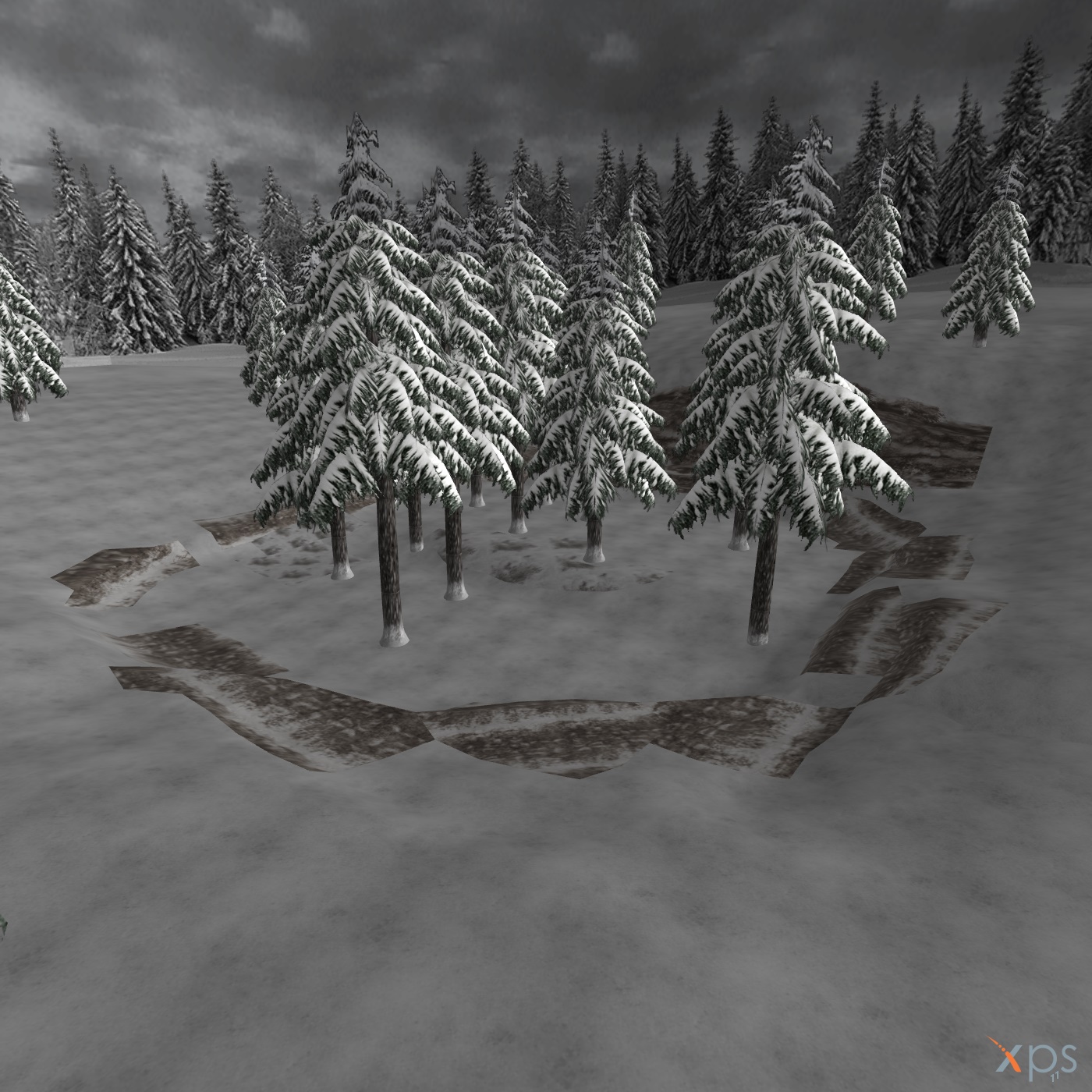 Snow forest (FFT0 PSP) by RyuAensland on DeviantArt