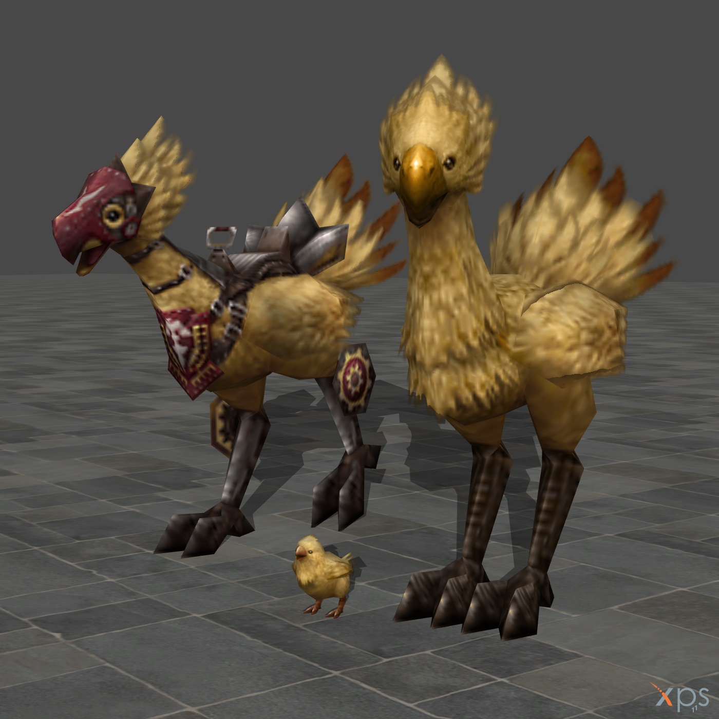 Chocobos (FFT0 PSP) by RyuAensland on DeviantArt