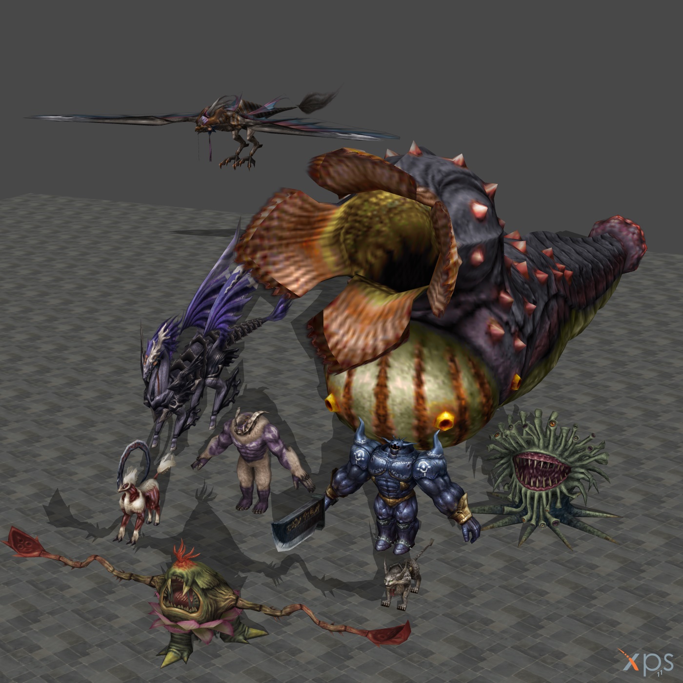 Creatures pack 02 (FFT0 PSP) by RyuAensland on DeviantArt