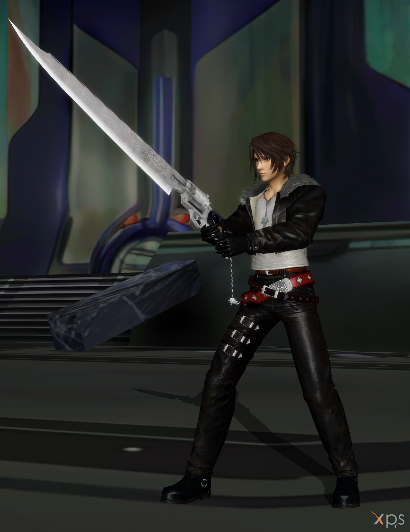 Squall Leonhart (Customized) by xGunbladeKnightx on DeviantArt