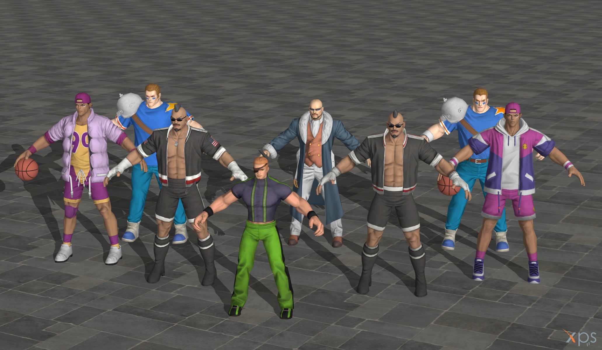 KOFAS model pack 3 (REUPLOAD) by RyuAensland on DeviantArt