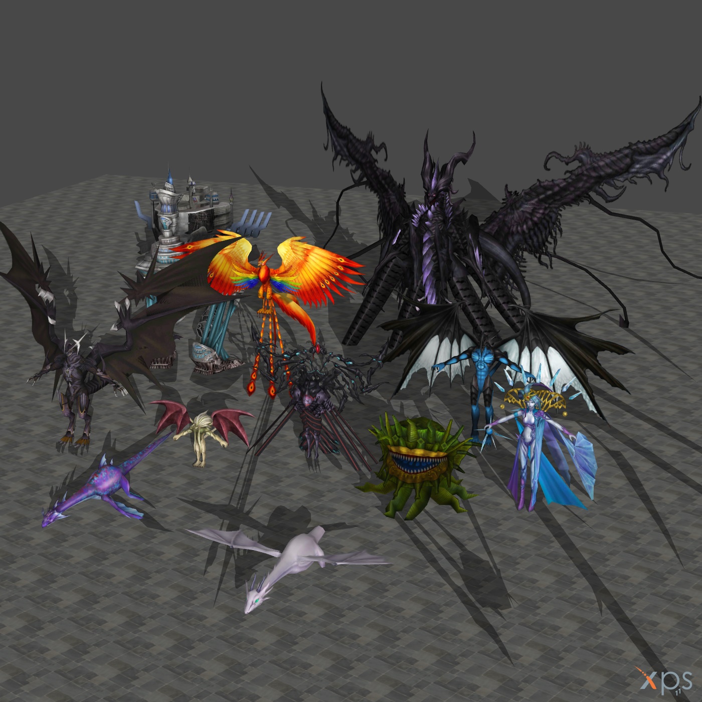 DFFOO Creatures pack 1 by RyuAensland on DeviantArt