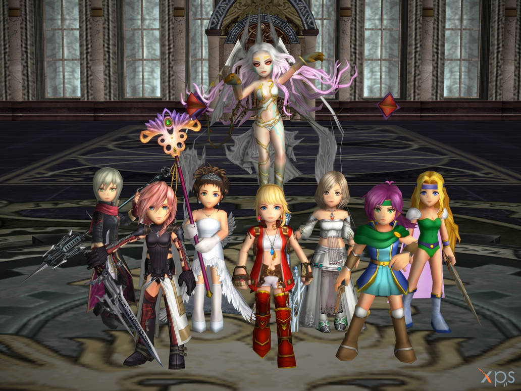 DFFOO models pack 1 by xGunbladeKnightx on DeviantArt