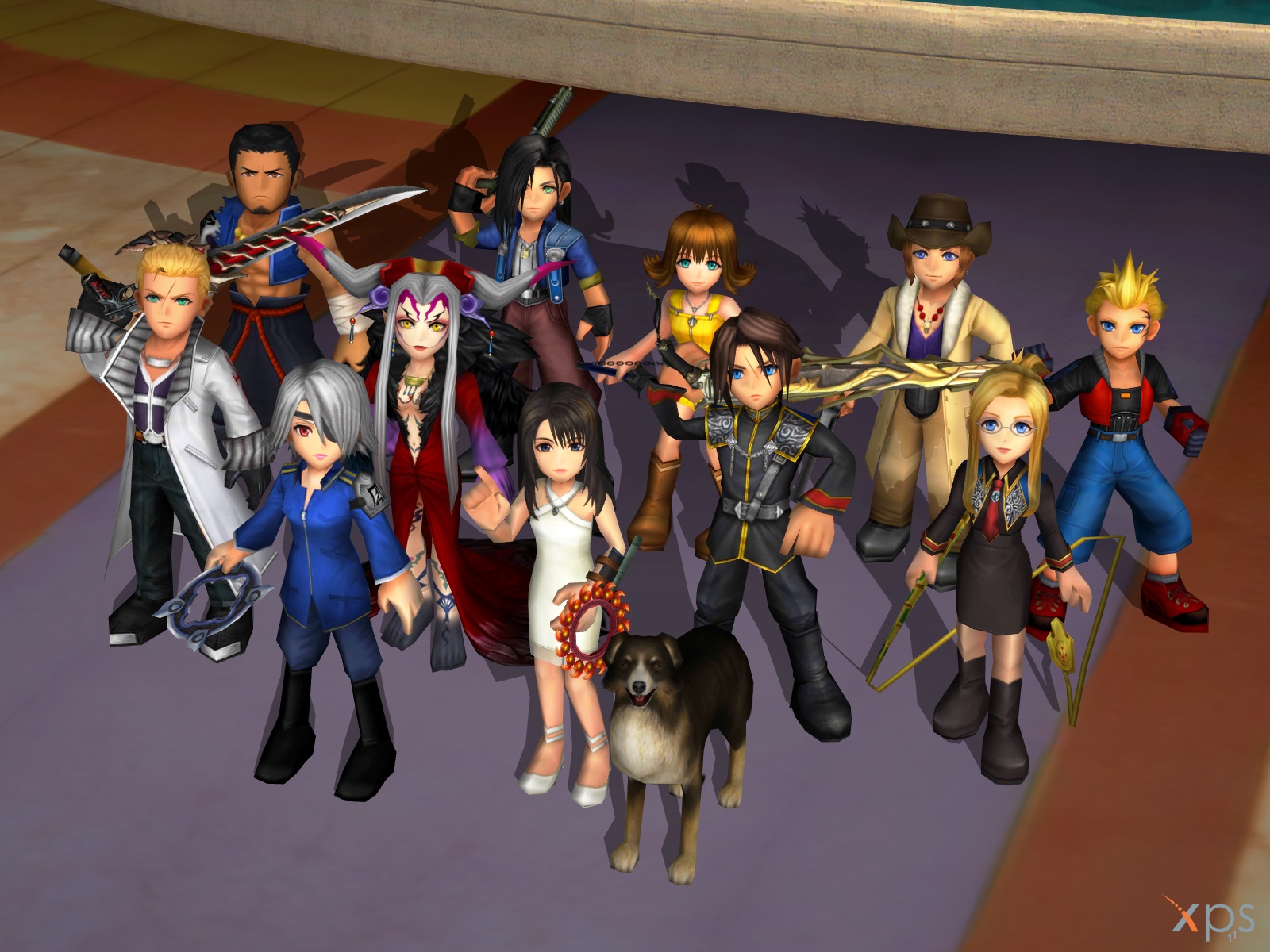 DFFOO FFVIII pack by RyuAensland on DeviantArt