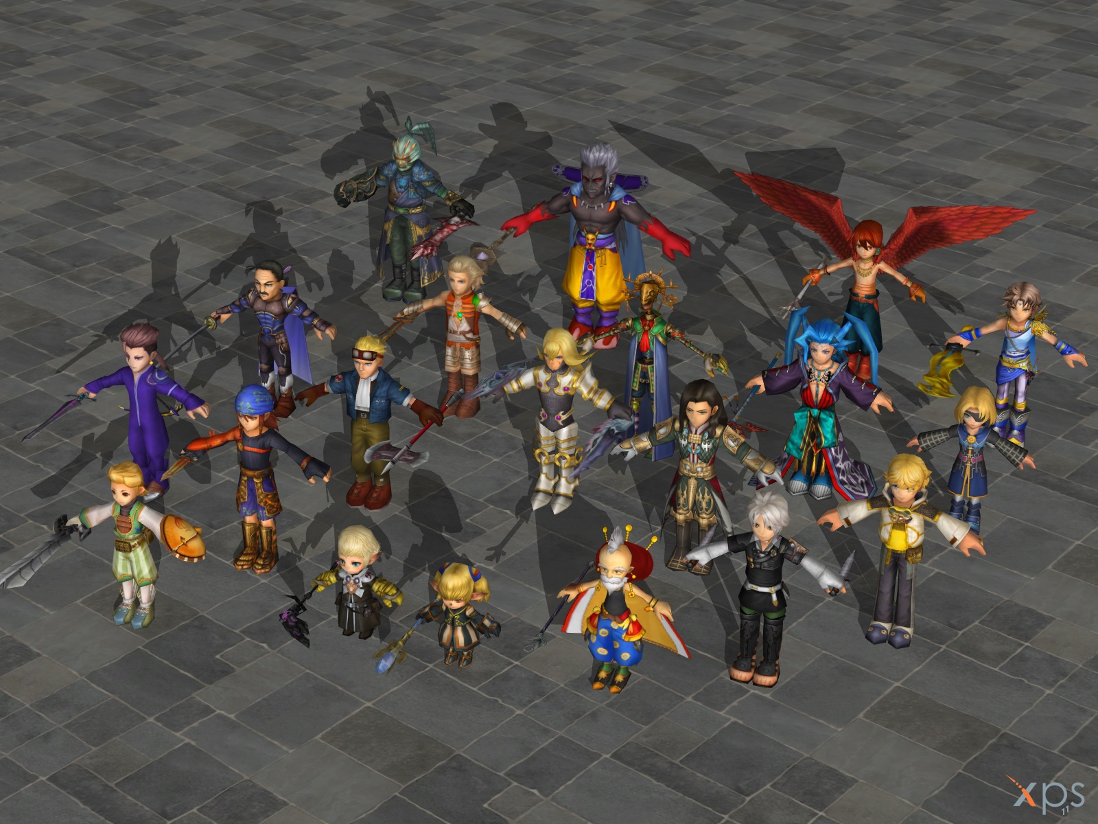 DFFOO models pack 05 by RyuAensland on DeviantArt