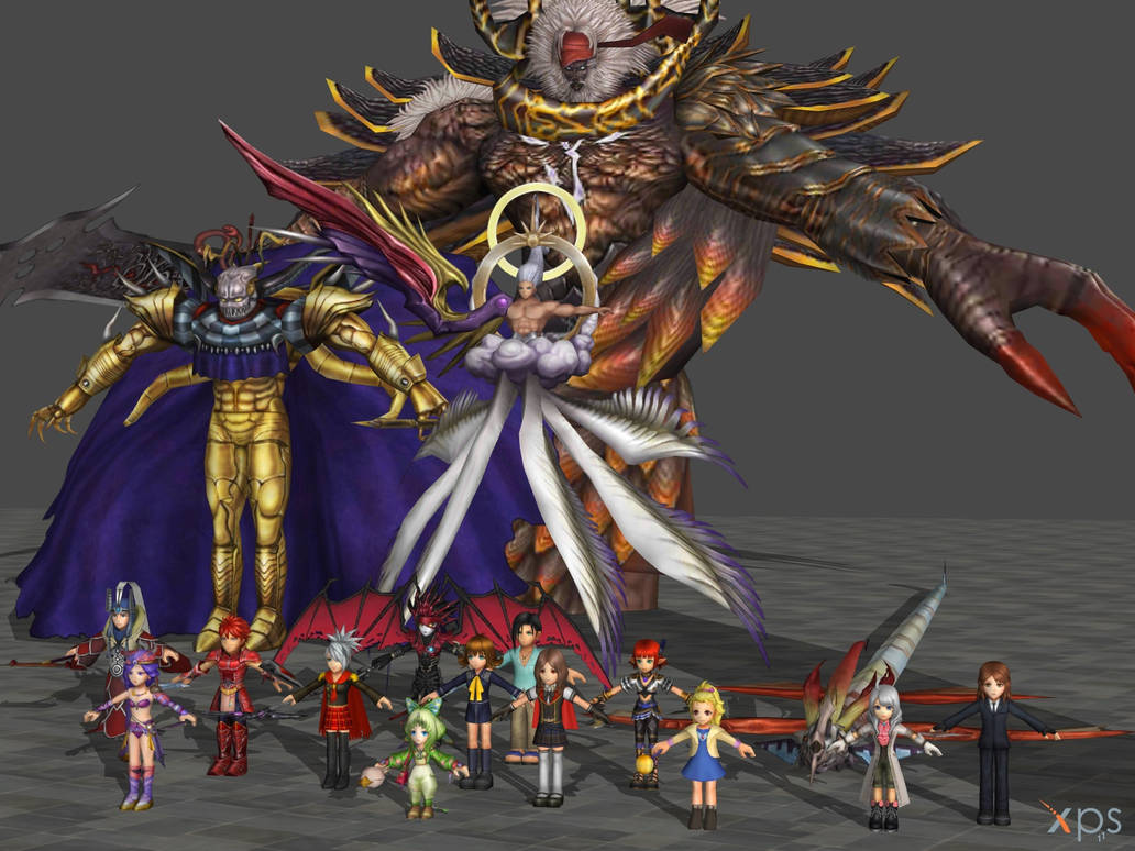 DFFOO models pack 06 by xGunbladeKnightx on DeviantArt