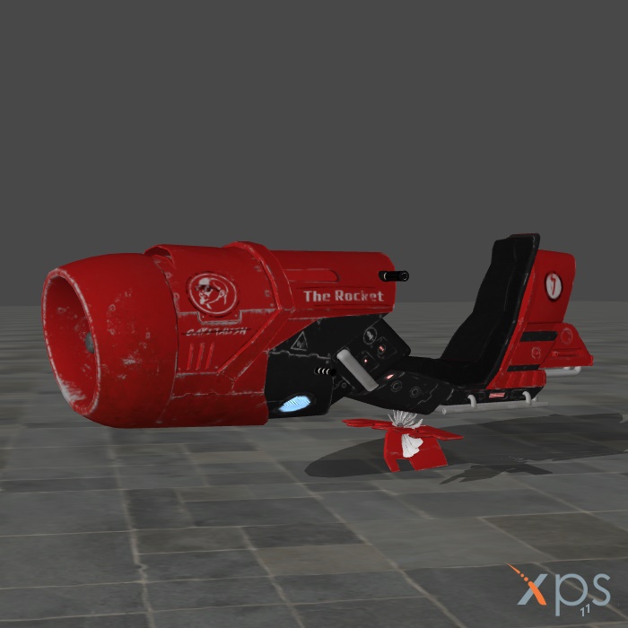 Hover bike the rocket (Reupload) by RyuAensland on DeviantArt