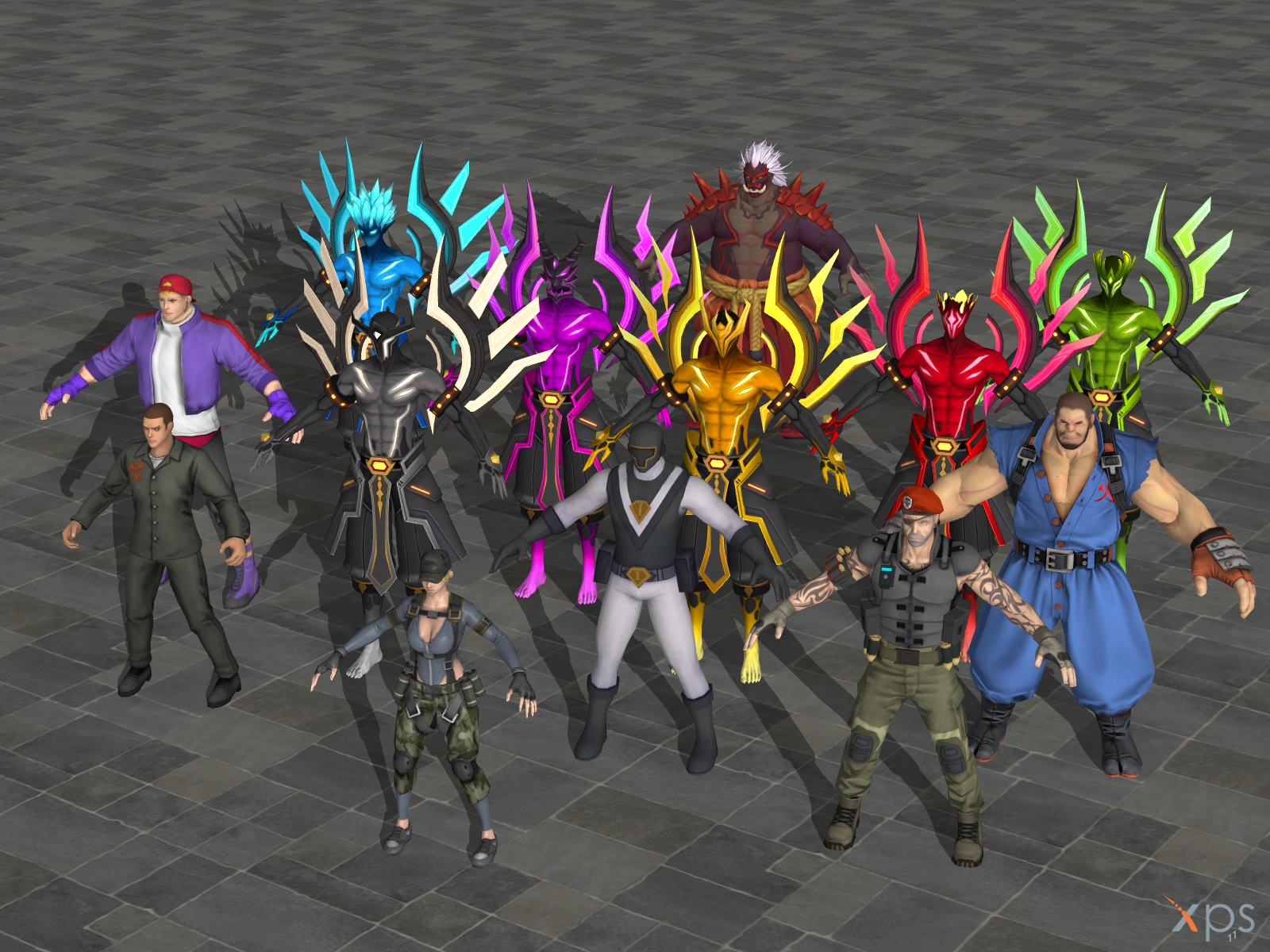 KOFAS enemies pack 2 by RyuAensland on DeviantArt