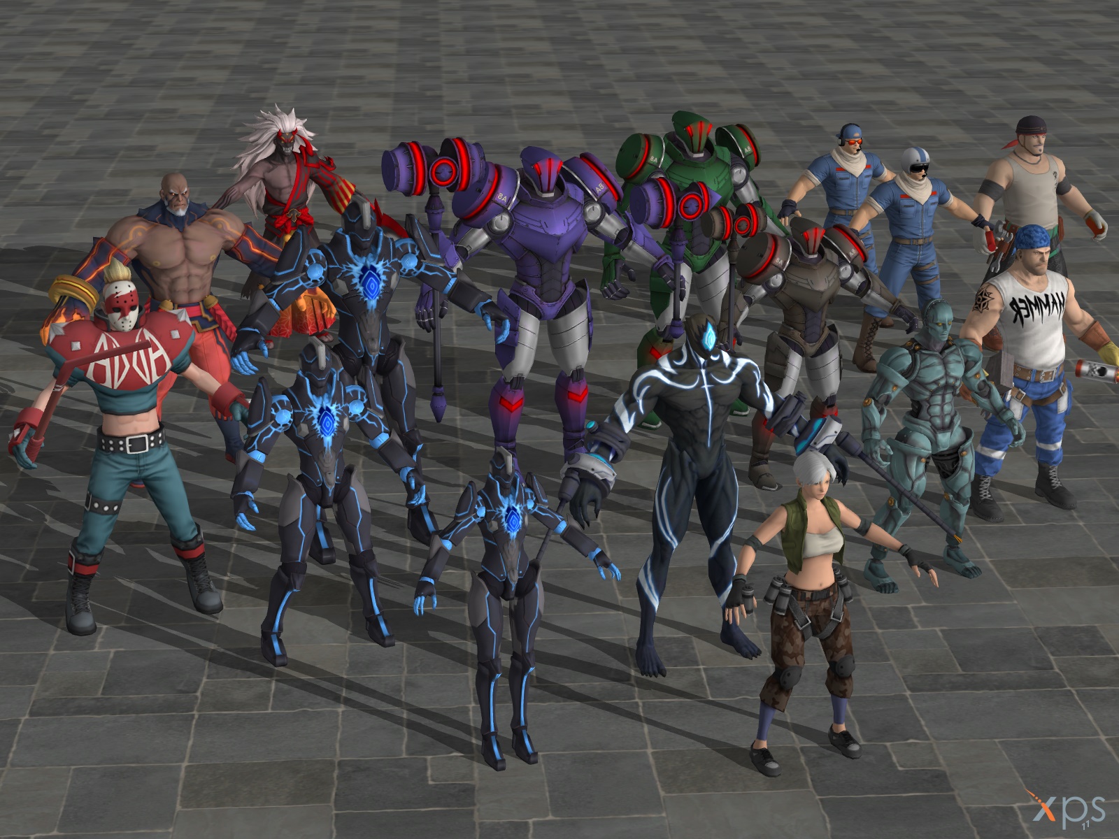 KOFAS enemies pack 4 by RyuAensland on DeviantArt