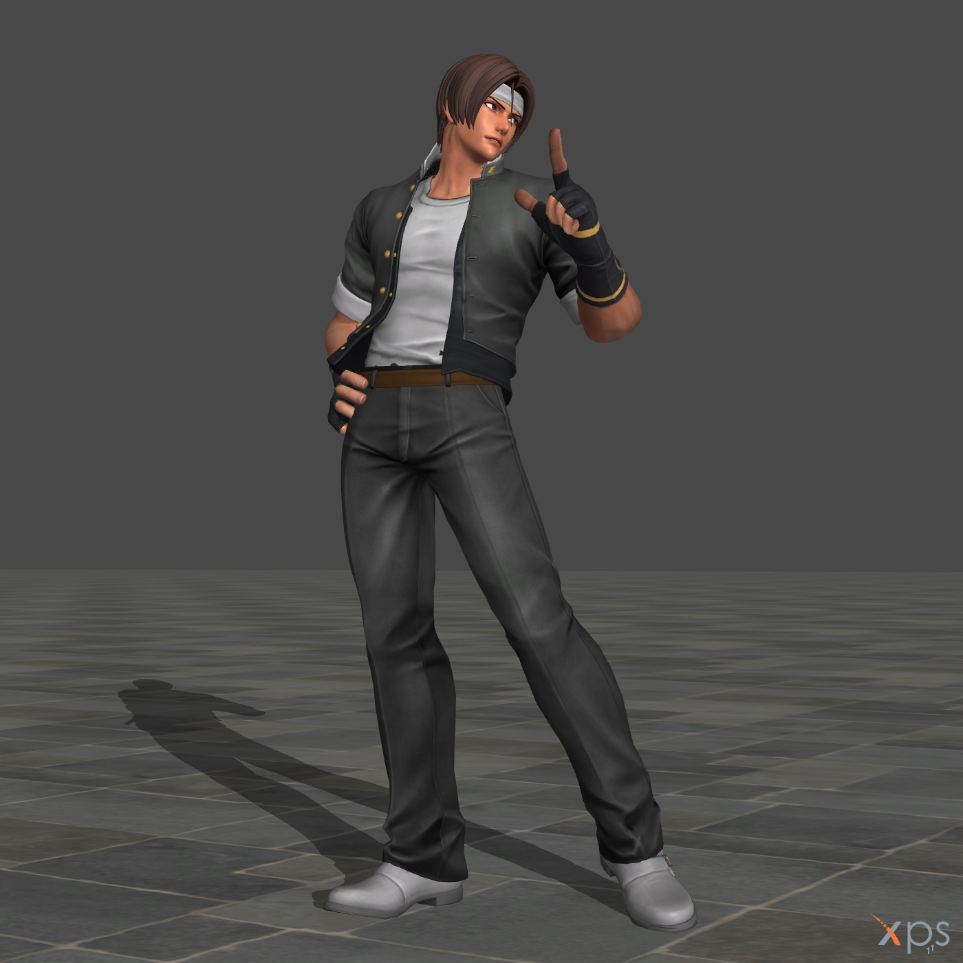 Kyo classic KOFXV by RyuAensland on DeviantArt