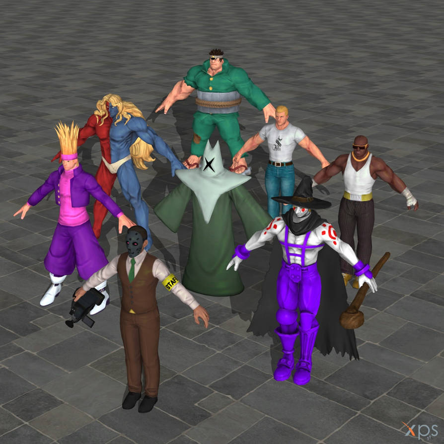 Npcs males (SFV) by RyuAensland on DeviantArt