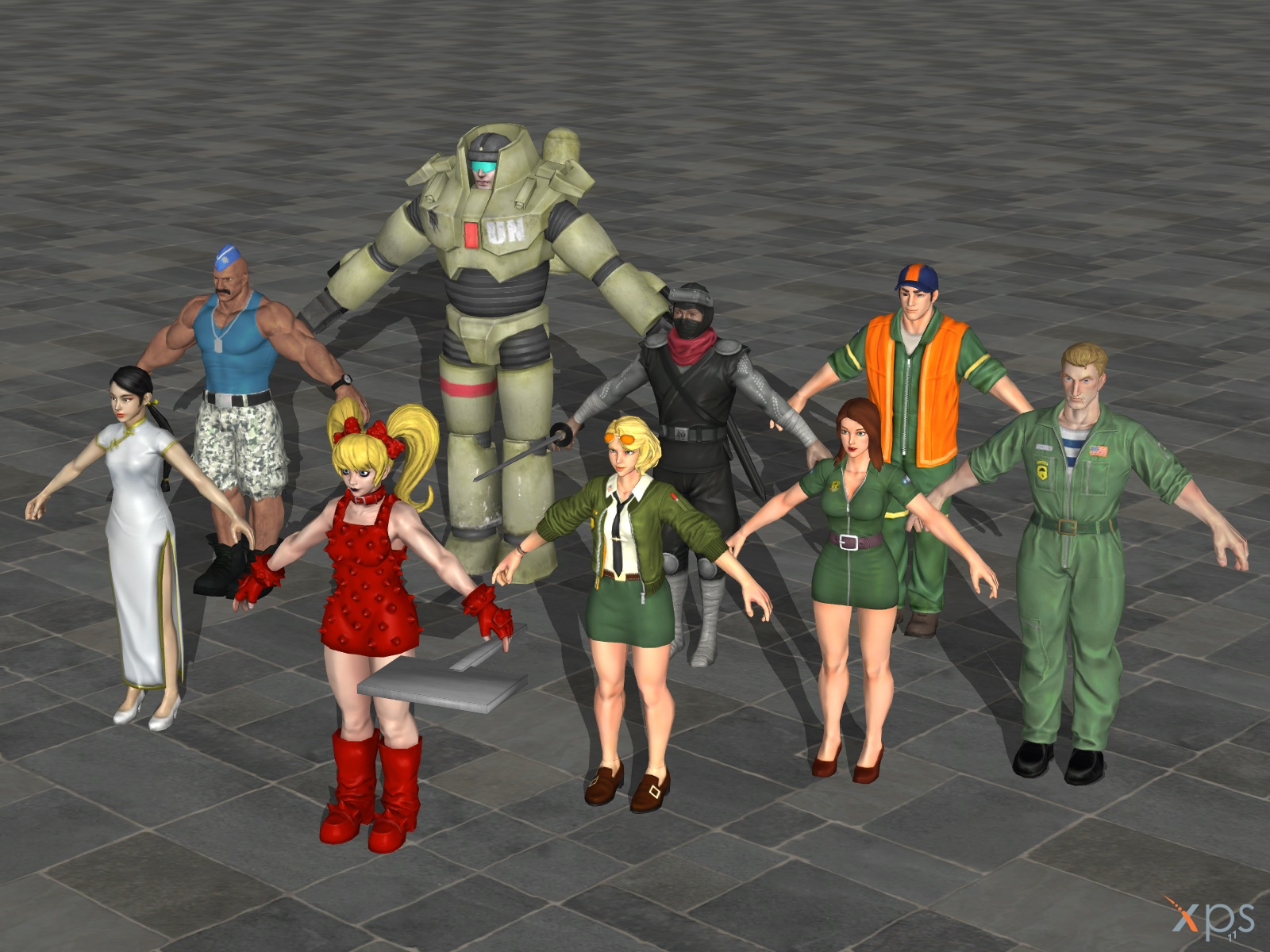 SFV npcs pack 2 by RyuAensland on DeviantArt